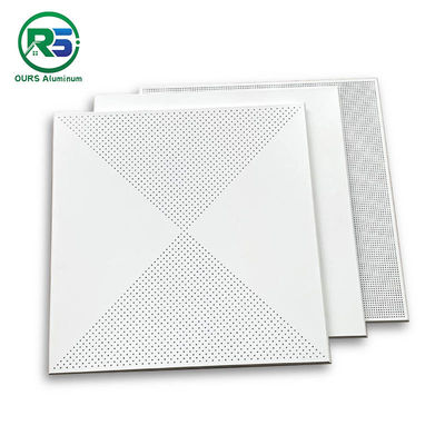 Klip Berlubang Di Plafon Logam 600 X 600 Klip Aluminium Di Plafon