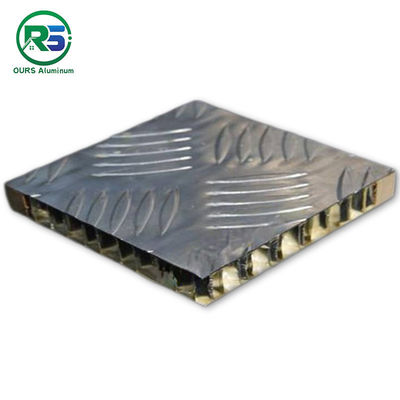 Panel Dinding Honeycomb Aluminium Akustik Multicolor Untuk Interior