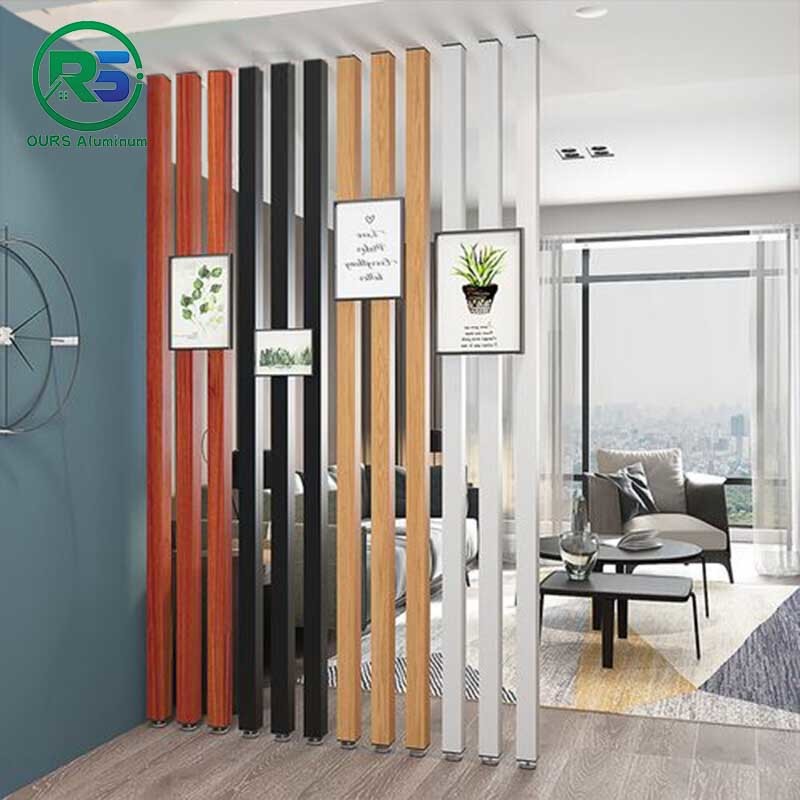 Layar Privasi Aluminium Dekoratif Kontemporer, Fasad Dalam Ruangan ...