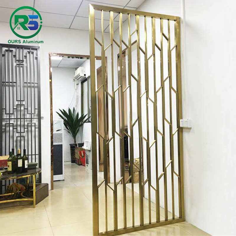 Dekorasi Modern Layar Dekoratif Aluminium Fasad Ide Desain Jenis ...