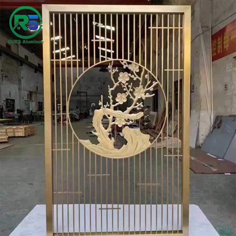 Dekorasi Modern Layar Dekoratif Aluminium Fasad Ide Desain Jenis ...