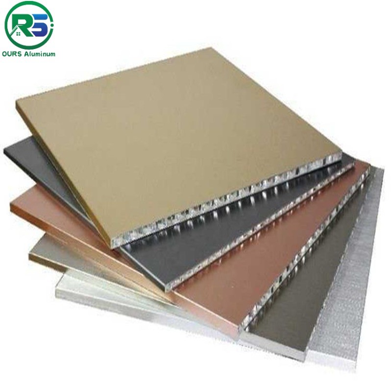 Panel Dinding Honeycomb Aluminium Akustik Multicolor Untuk Interior