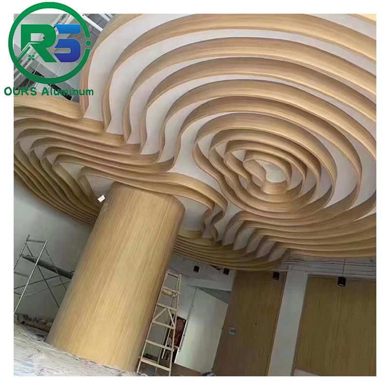 Laser Cut Metal Aluminium Wall Cladding Bangunan Fasad Luar Ruangan ...